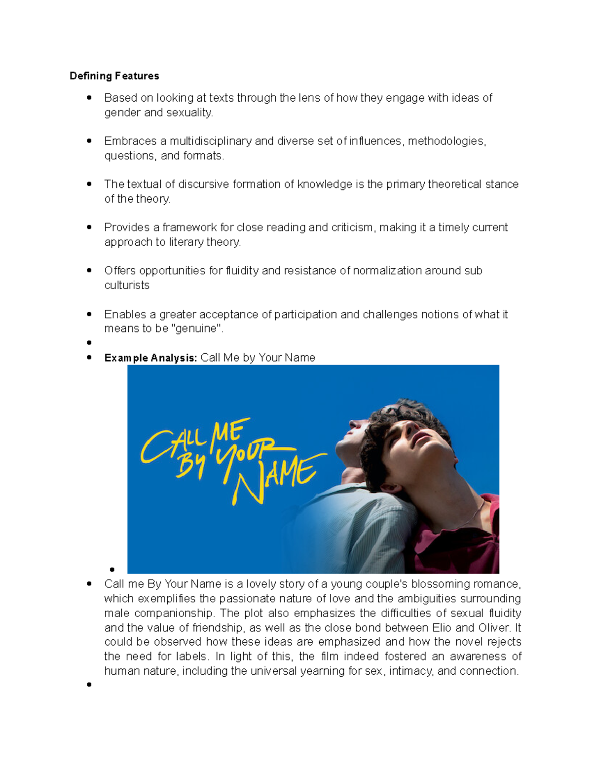 Defining-Features - bsfg r gerrger re r4 wwe ger gr g rg erg r e ...