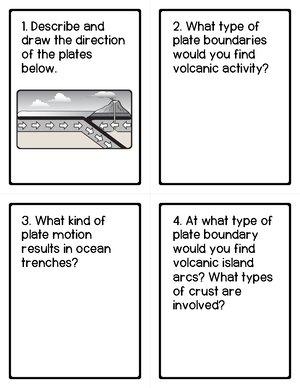 Plate Boundaries student Virtual Lab Guide - Virtual Lab: Plate Boundaries and Movement Student ...