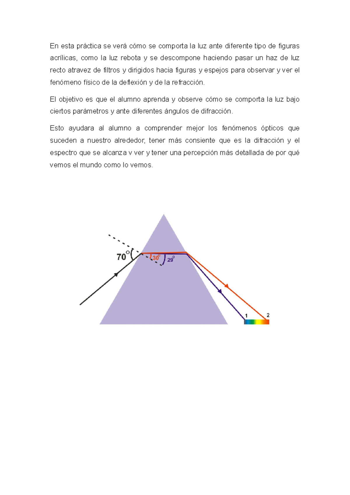 practica#1 prisma de newton (optica y fisica moderna) - En esta ...