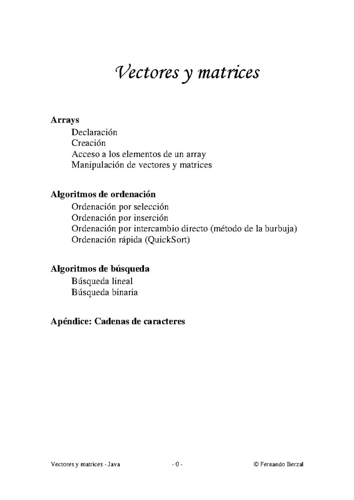 6A-Arrays - solo practica - Vectores y matrices Arrays Declaración ...