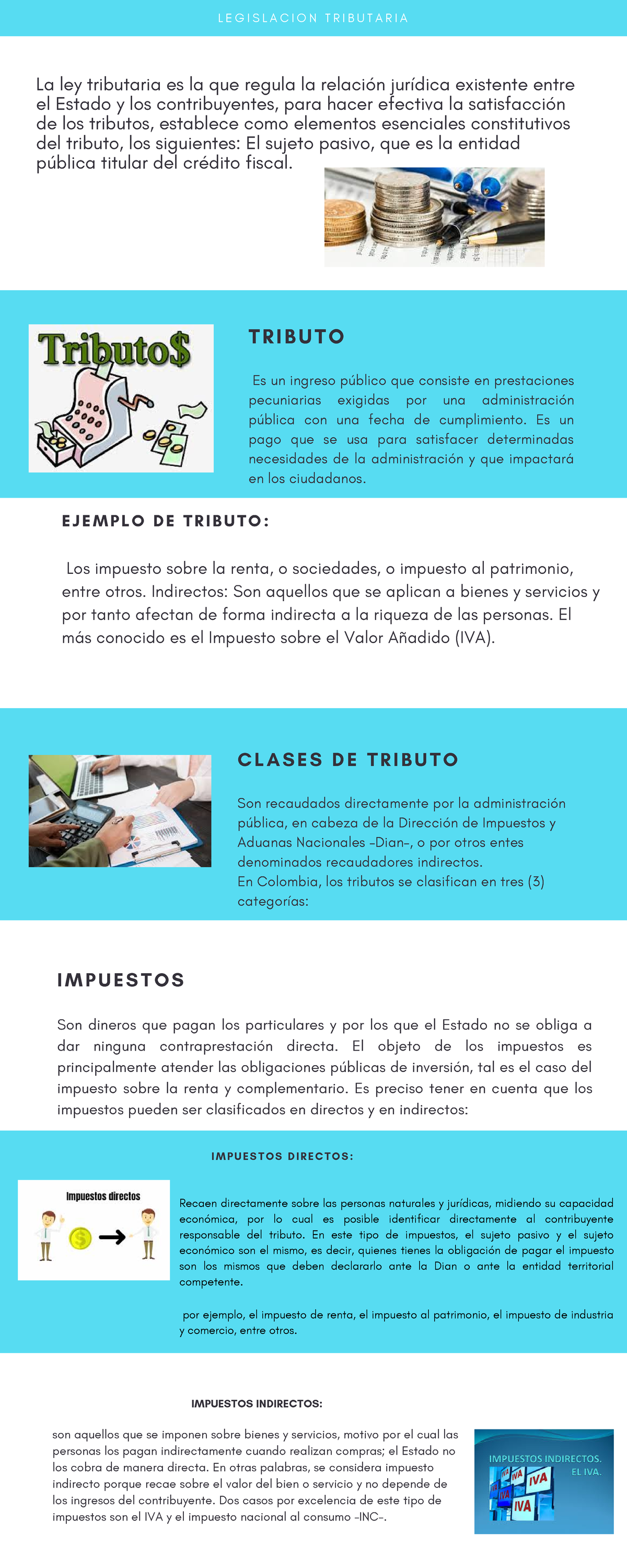 Actividad 1-2 legislacion tributaria - La ley tributaria es la que ...