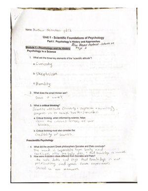 Module #3 Post-Lab - Module #3 Post-Lab CHM2045L October 21, 2024 Post Lab Summary Questions 1 ...
