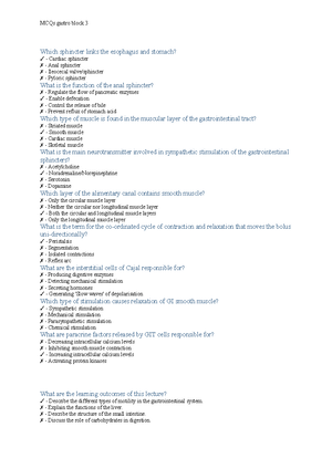 9 Lymphatic System Lecture Notes Lymphatic System Learning