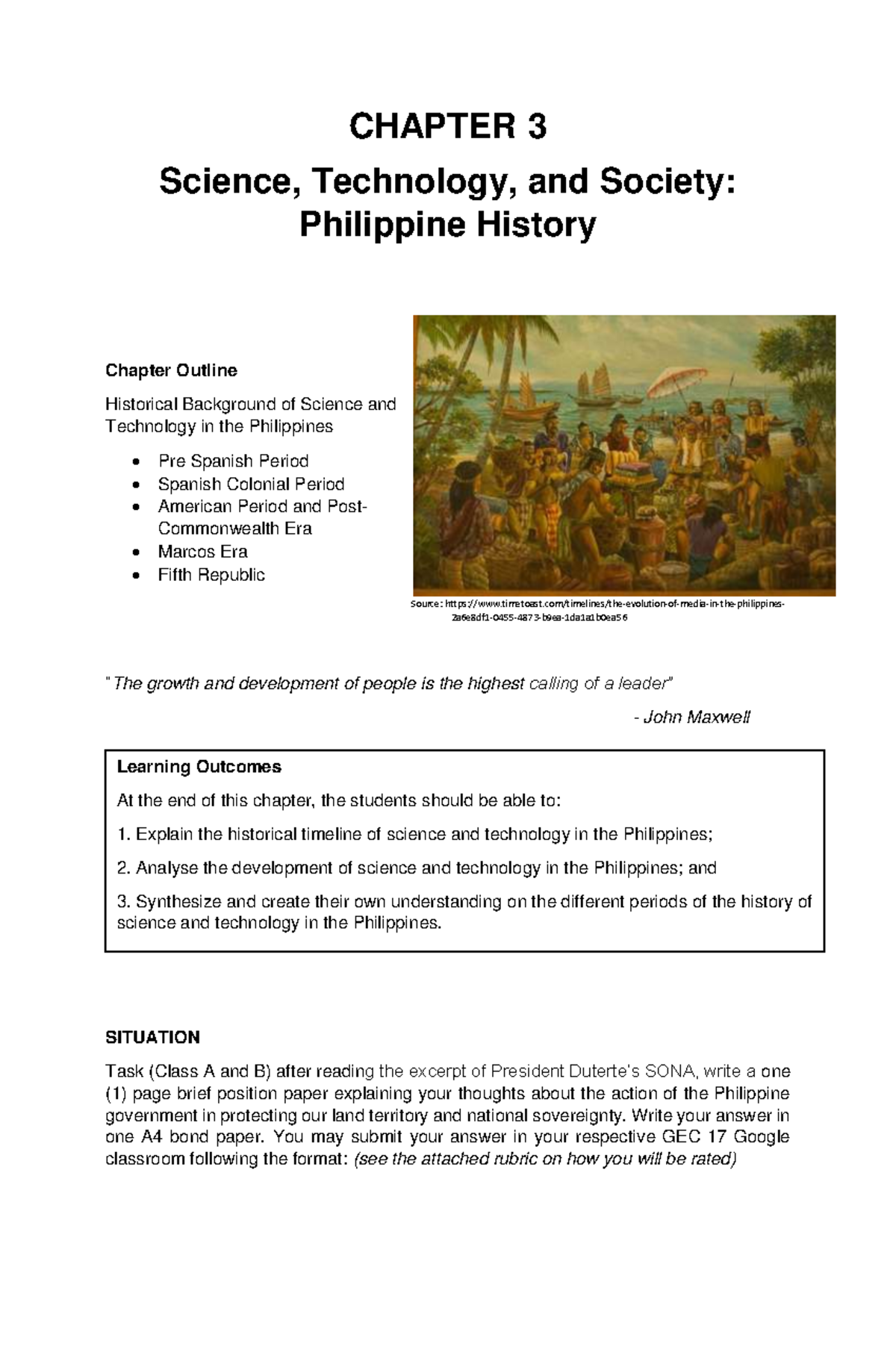 Chapter 3 - Science, Technology, and Society Notes - CHAPTER 3 Science ...