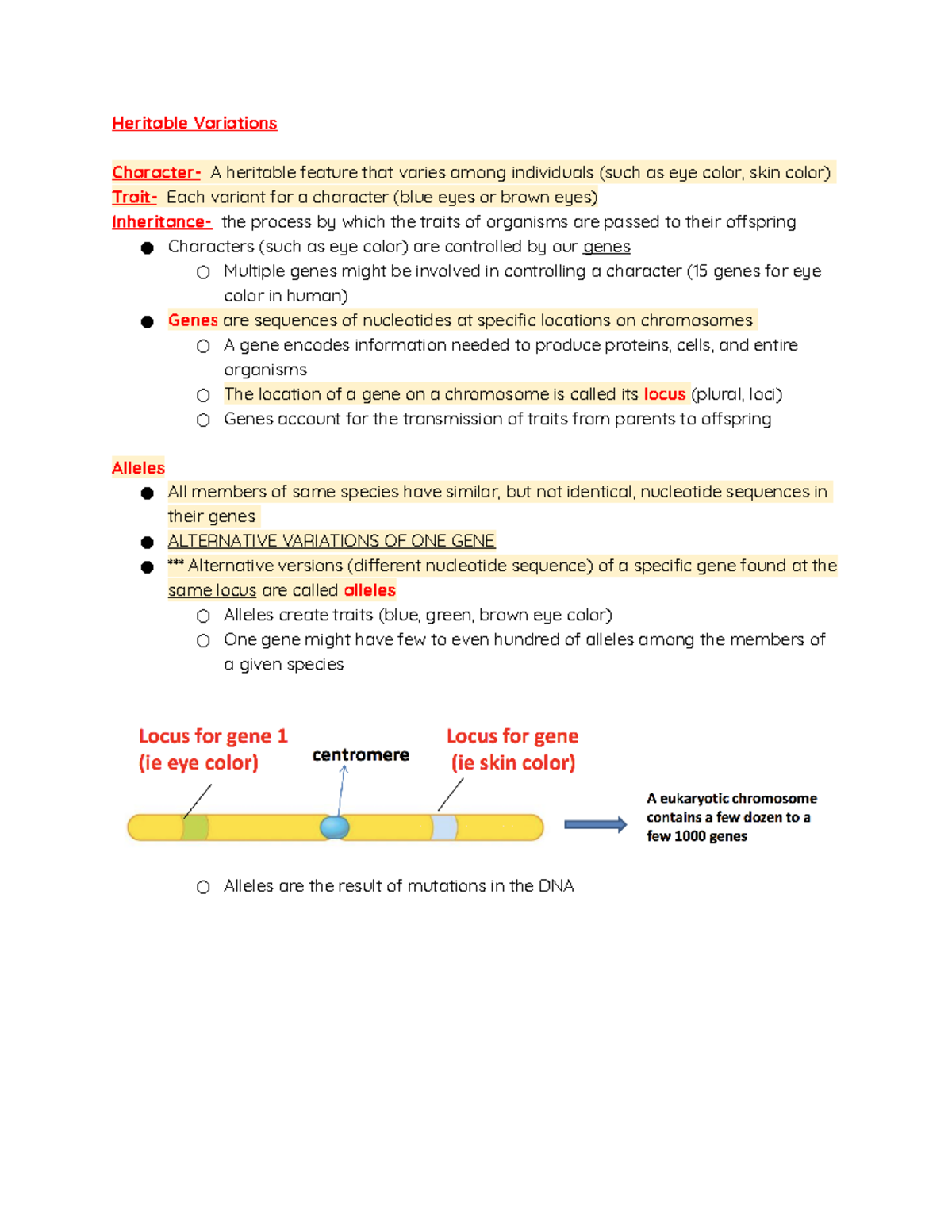 Chapter 10 - Meiosis - Professor: Keyvan Mahboubi - Heritable ...