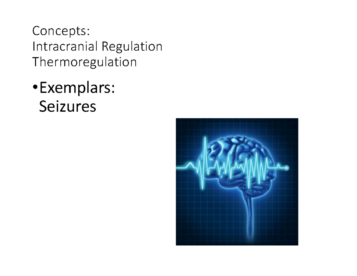 Intracranial Reg. PPT - Julie Lohse NUR 102 - ####### Concepts ...