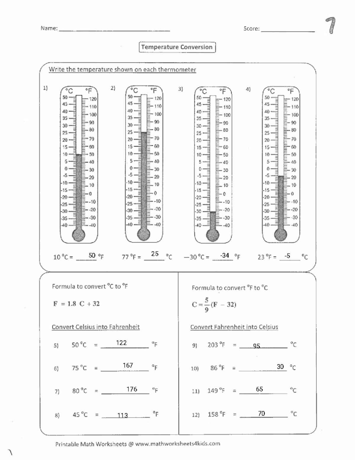 Kami Export - Jennishia Green - Temperature Conversion - Studocu