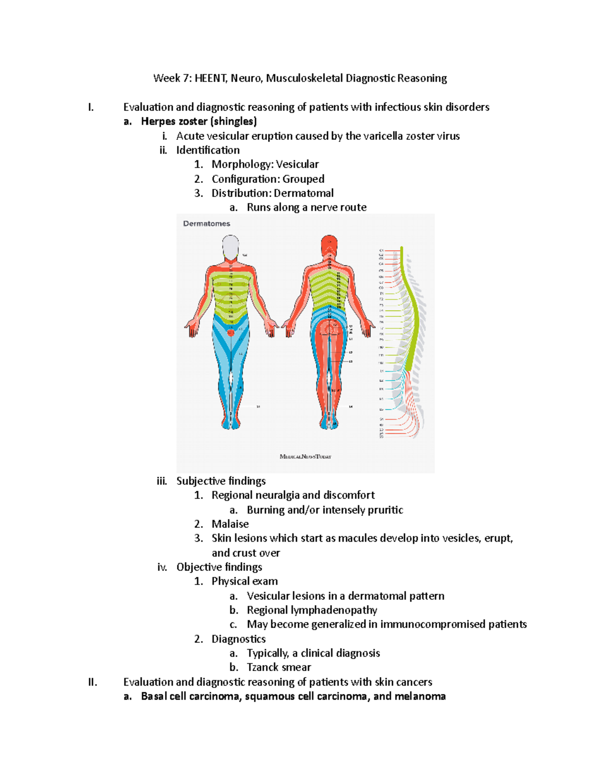 Module 3, Week 7 - Week 7: HEENT, Neuro, Musculoskeletal Diagnostic ...
