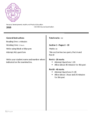 2024 Standard Mathematics Assessment Task Two - HSC Mathematics ...
