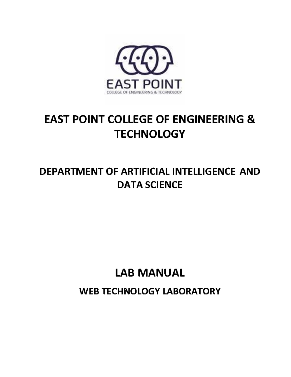 Epcet web manual - EAST POINT COLLEGE OF ENGINEERING & TECHNOLOGY ...