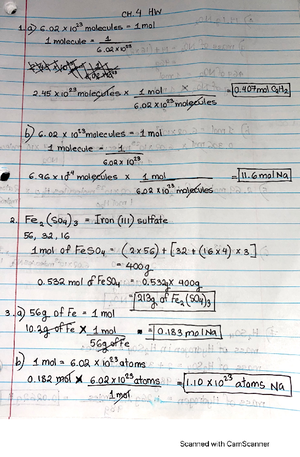 Experiment 3 lab report - CHEM 2E - Studocu