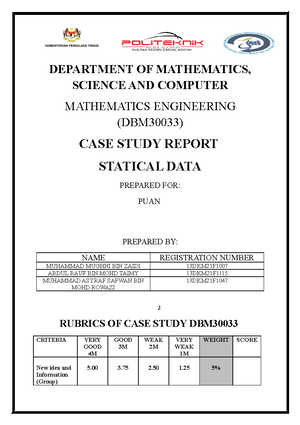 NOTA Chapter 1 QC - rashidi - DJF51082 QUALITY CONTROL Author HO YOONG CHOW 1 , WAN ASMALINDA ...