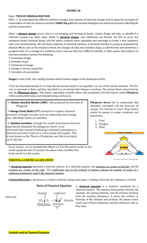 Chemistry-Part-2 - CHEM - Mass Relationships in Chemical Reactions ...