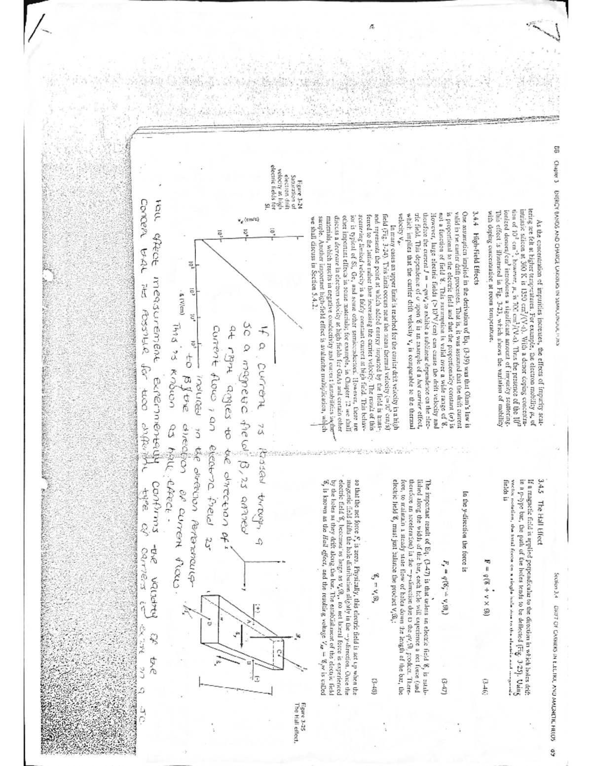 Hall effect - Bsc. Electrical and Electronic engineering - Studocu