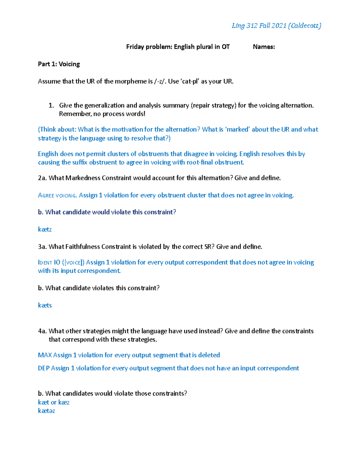 English OTproblem-ak2021 - Friday problem: English plural in OT Names ...