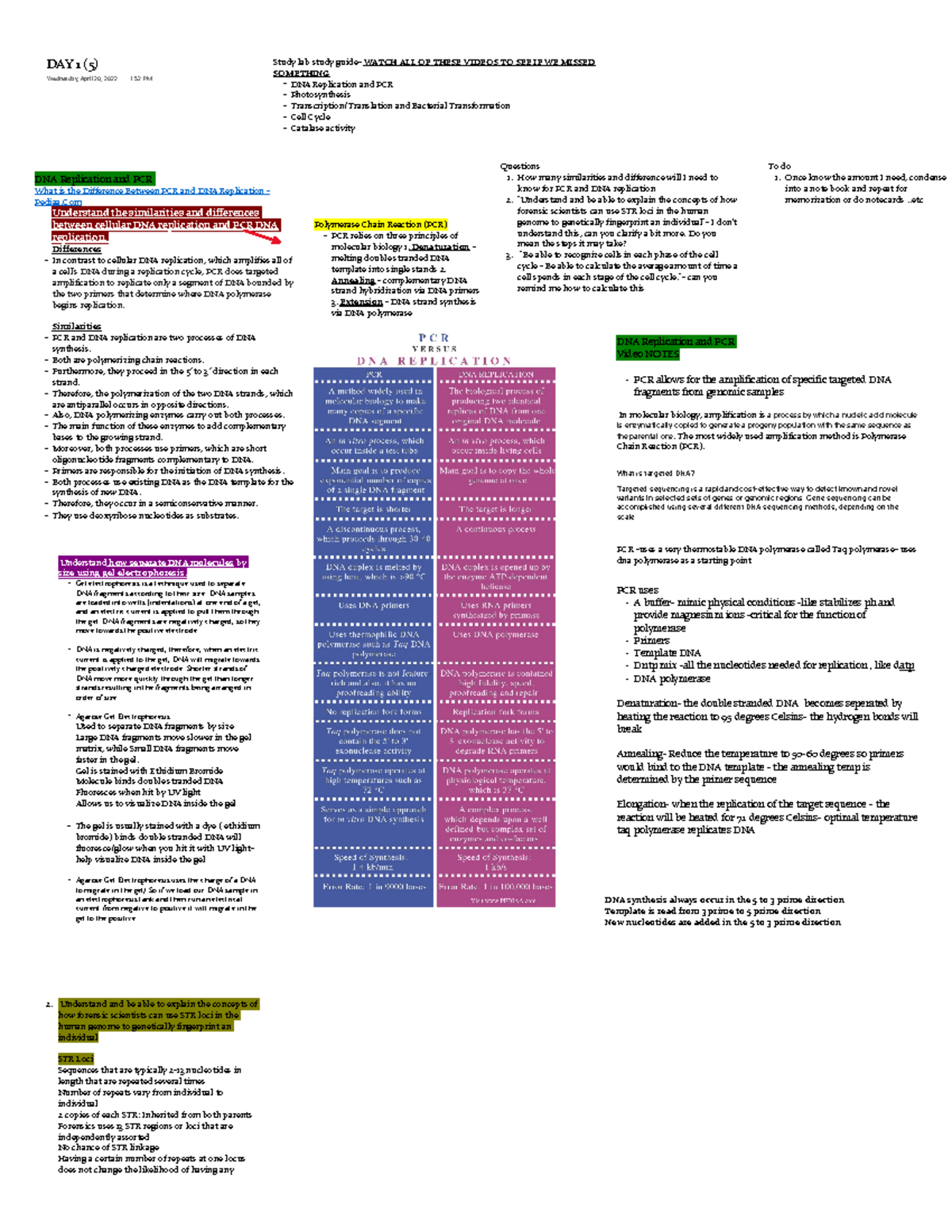 All of biology notes - Ǧ - Studocu