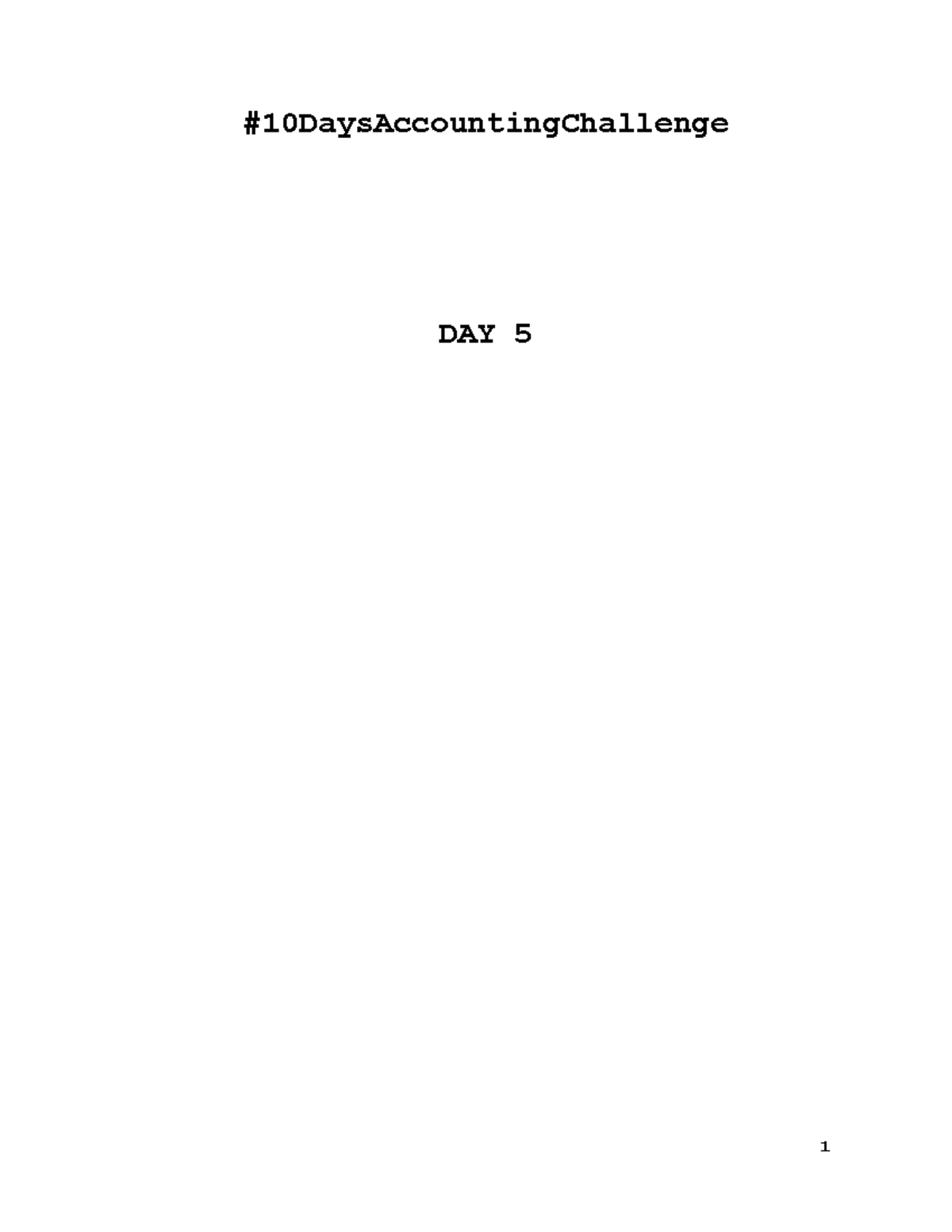 Copy of DAY5-10 Daysaccountingchallenge - #10DaysAccountingChallenge ...