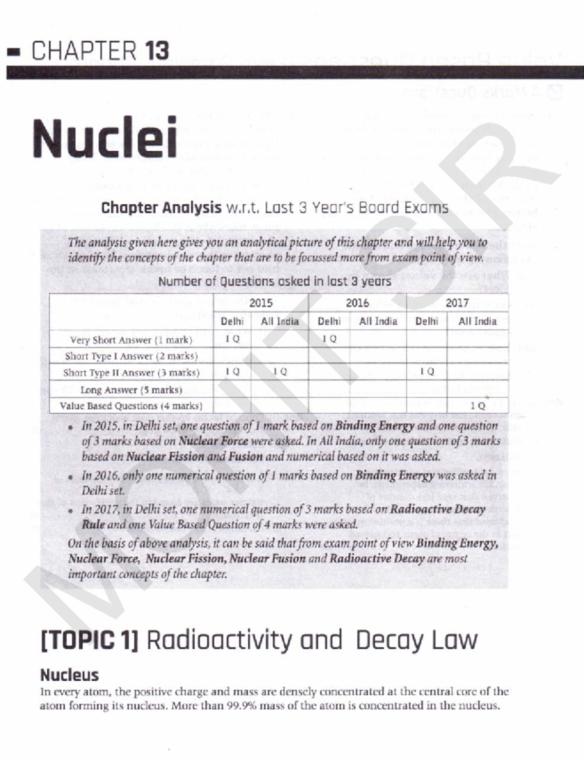 Ari 12 CH 13 Nuclei - C H A P T E R 1 3 N u c le i C h a p te r A n a ly s is - Studocu