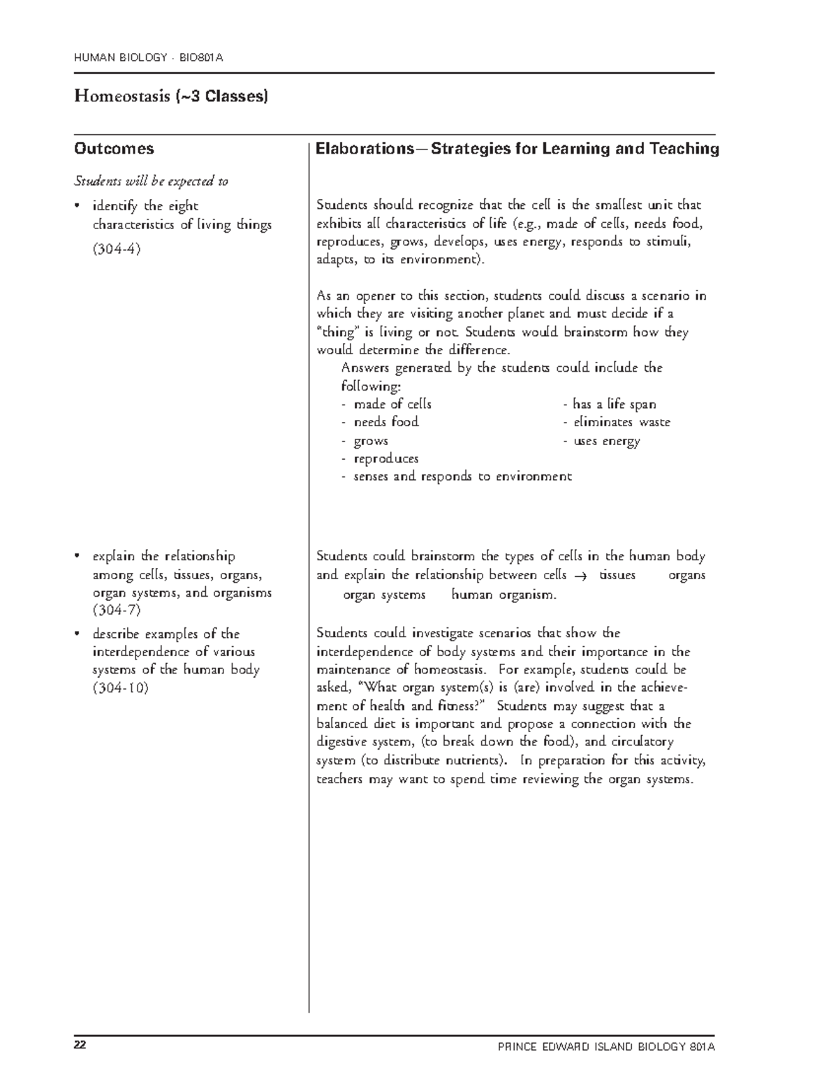 Eelc bio801a-28 - Summaries - 22 Outcomes Elaborations—Strategies for ...