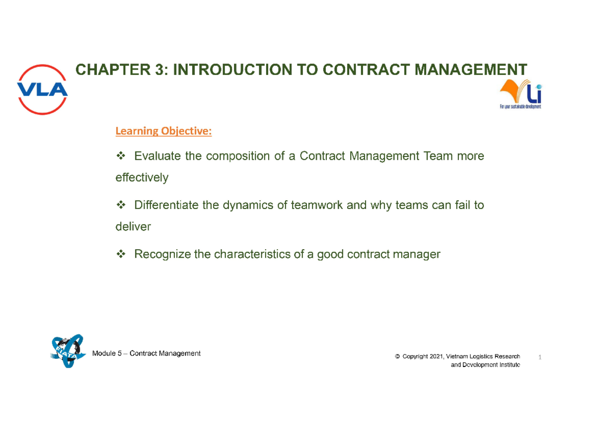 Chapter 3 (released) - contract - Studocu