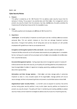 IS351 Group 29 Assignment - IS Data and Information Security Semester 1 ...