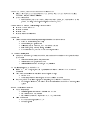Policing Notes 4 - Field operations have two primary functions: What ...
