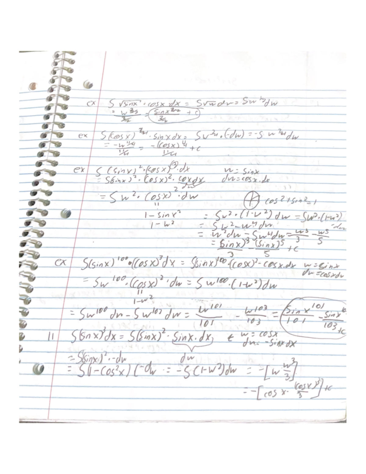 5.4 2 - Lesson notes for Calc II - dx Subd) aT ae (Cagxy 4, ae 6 Chay ...
