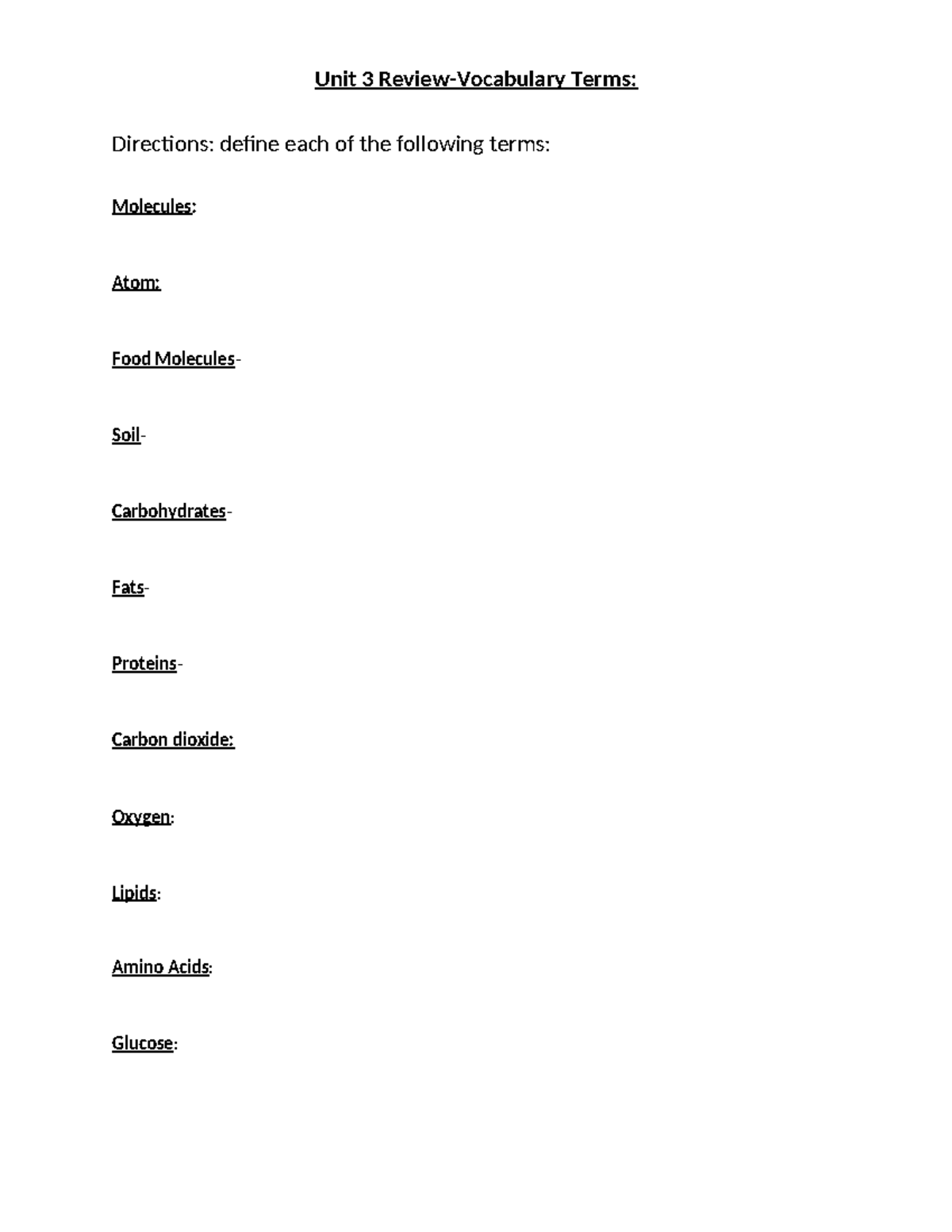 Unit 3 Study Guide-1 - very helpful - HIST C375 - Unit 3 Review ...