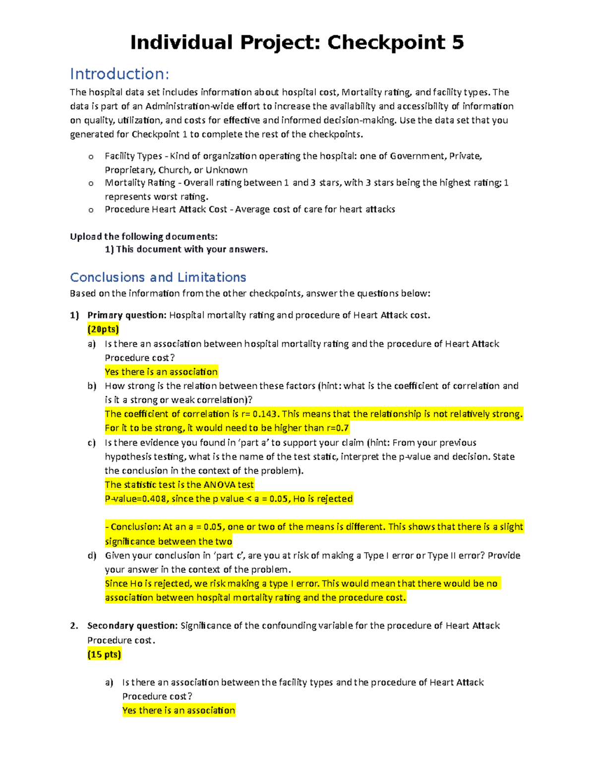Project Checkpoint 5 - The data is part of an Administration-wide effort to increase the - Studocu