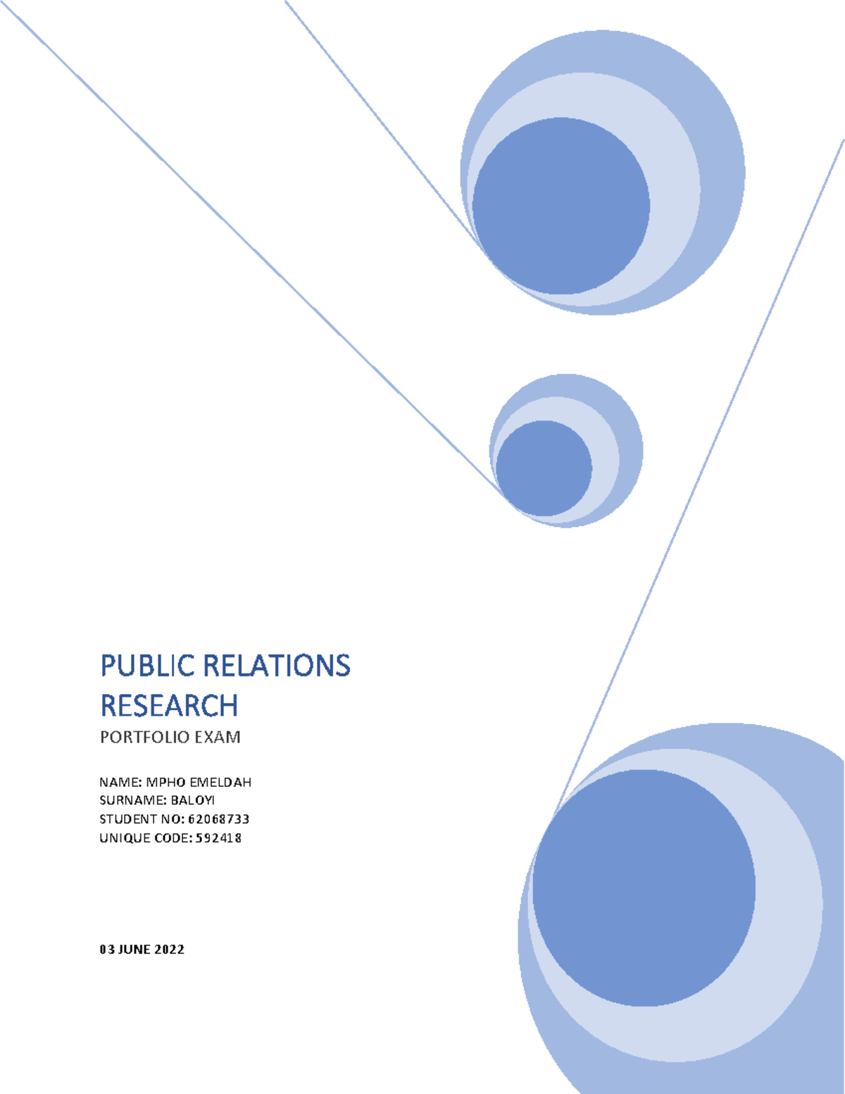 62068733 DPR2601 Portfolio EXAM 2022-converted - PUBLIC RELATIONS ...