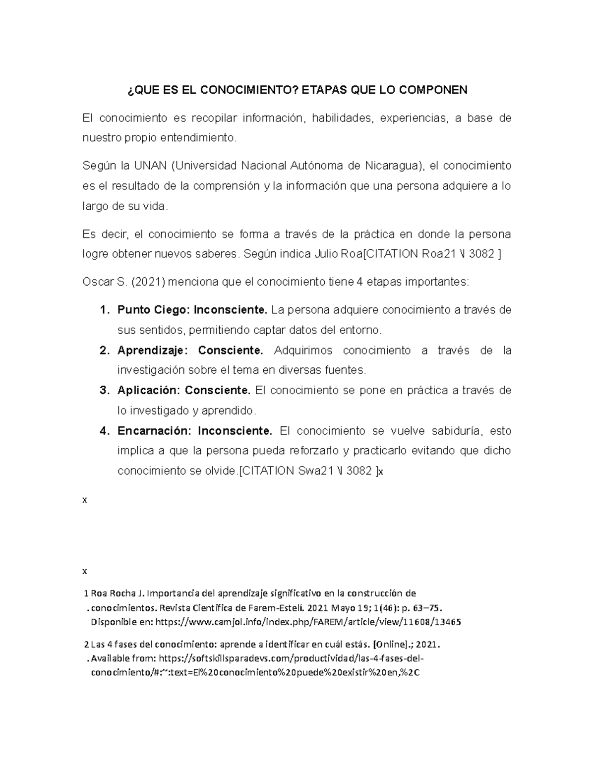 QUE ES EL Conocimiento - ¿QUE ES EL CONOCIMIENTO? ETAPAS QUE LO COMPONEN El conocimiento es ...