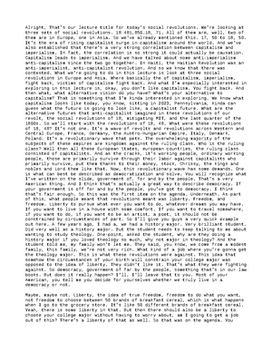 Hist195notes 1 - notes on racism in America and the Vietnam war - 9 ...