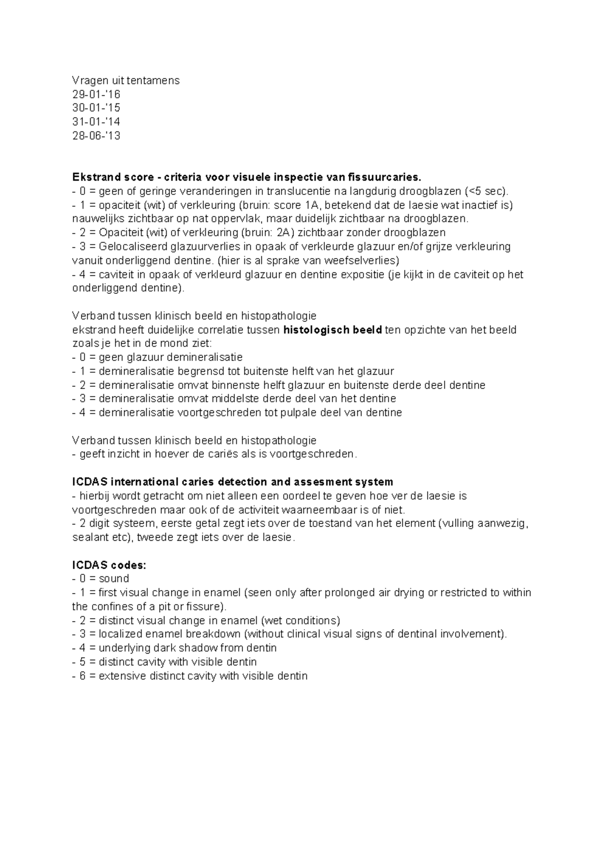 Tentamen, vragen en antwoorden - Vragen uit tentamens 29-01-‘ 30-01 ...