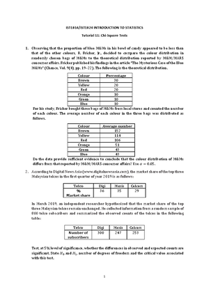 Chapter 8 - Questions - Chap 8 answers - Chapter 8: Statistical ...