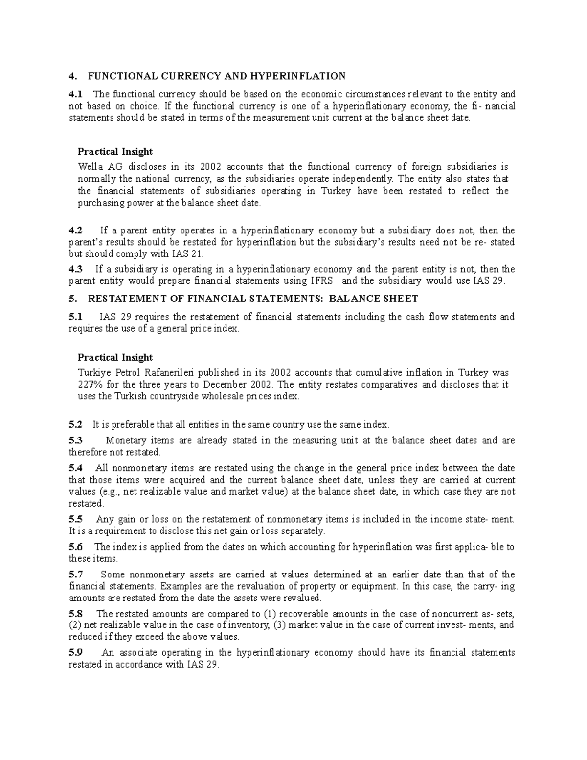 Functional Currency AND Hyperinflation - 4. FUNCTIONAL CURRENCY AND ...
