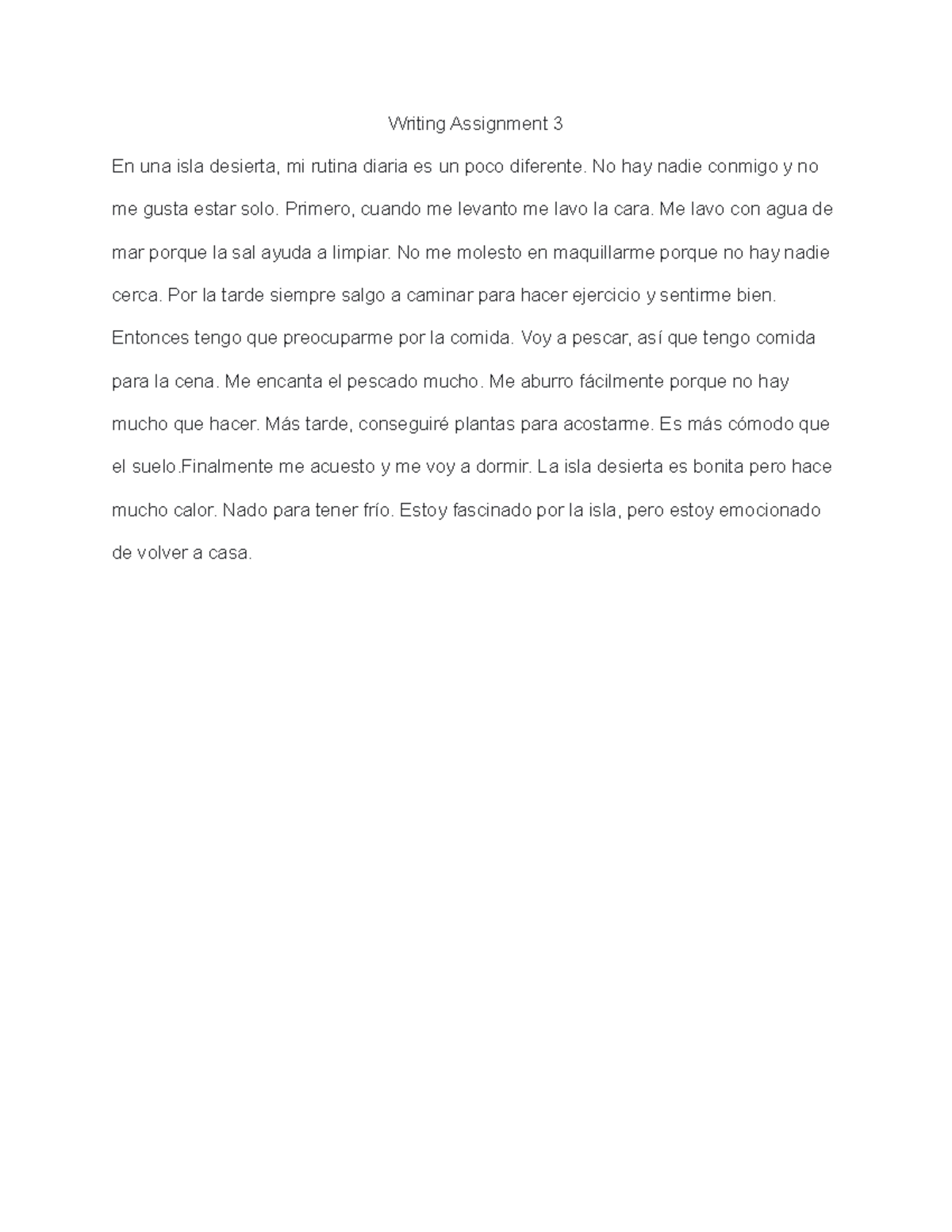 Writing Assignment 3 3rd More Intermediate Spanish Questions To writing-assignment-3-3rd-more-intermediate-spanish-questions-to