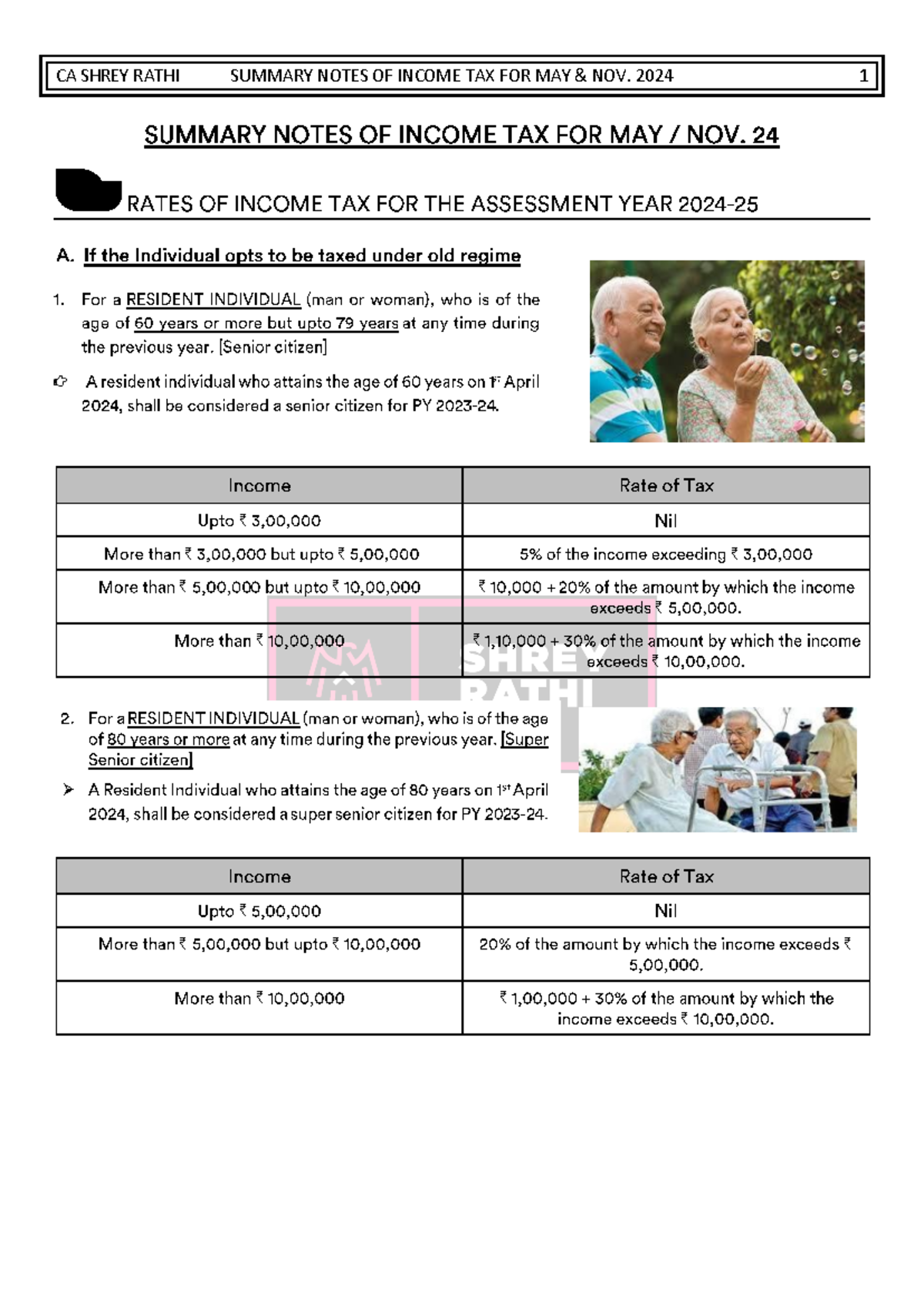 Income Tax Summary Notes for May & Sept. 2024 bd0c33de-690a-4ffd-861c ...