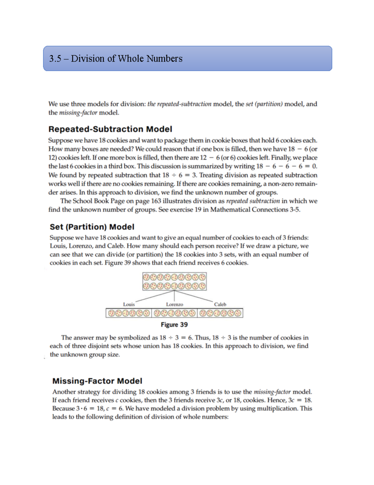 3 - Lecture notes for Unit 3.5 Can be used on in class quiz - 3 3 ...
