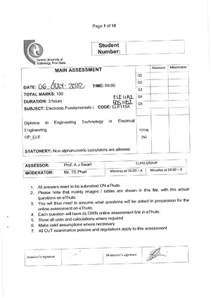 Unit4 Question File Memo(1) 1 - Unit 4 – Question File 1 A BC107 ...