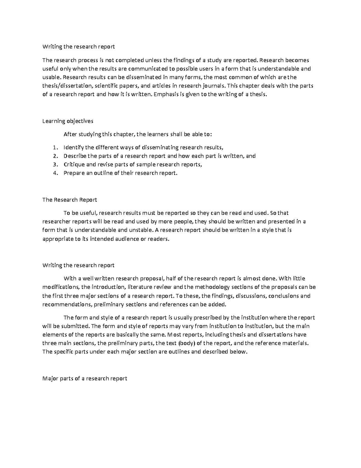 Writing-the-research-report compress Celebrating diversity through w ...