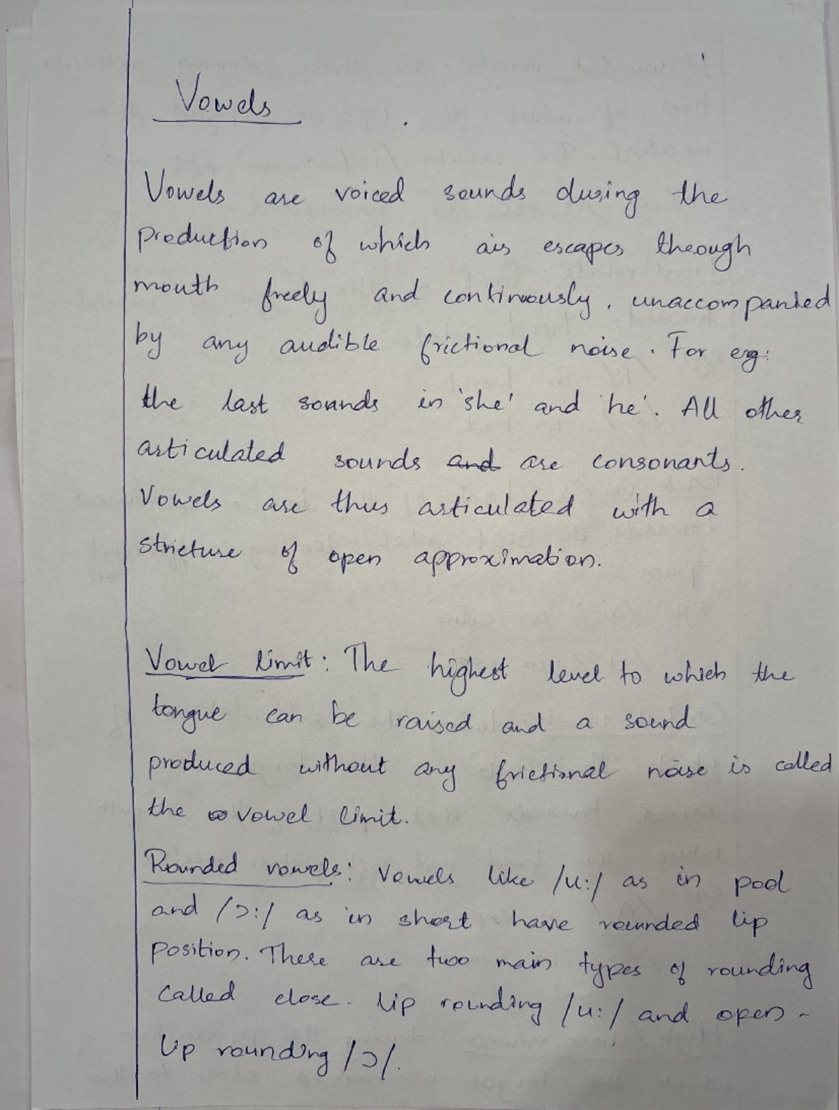 Vowels Assignment - Vowels Vowels are voiced sounds during the ...