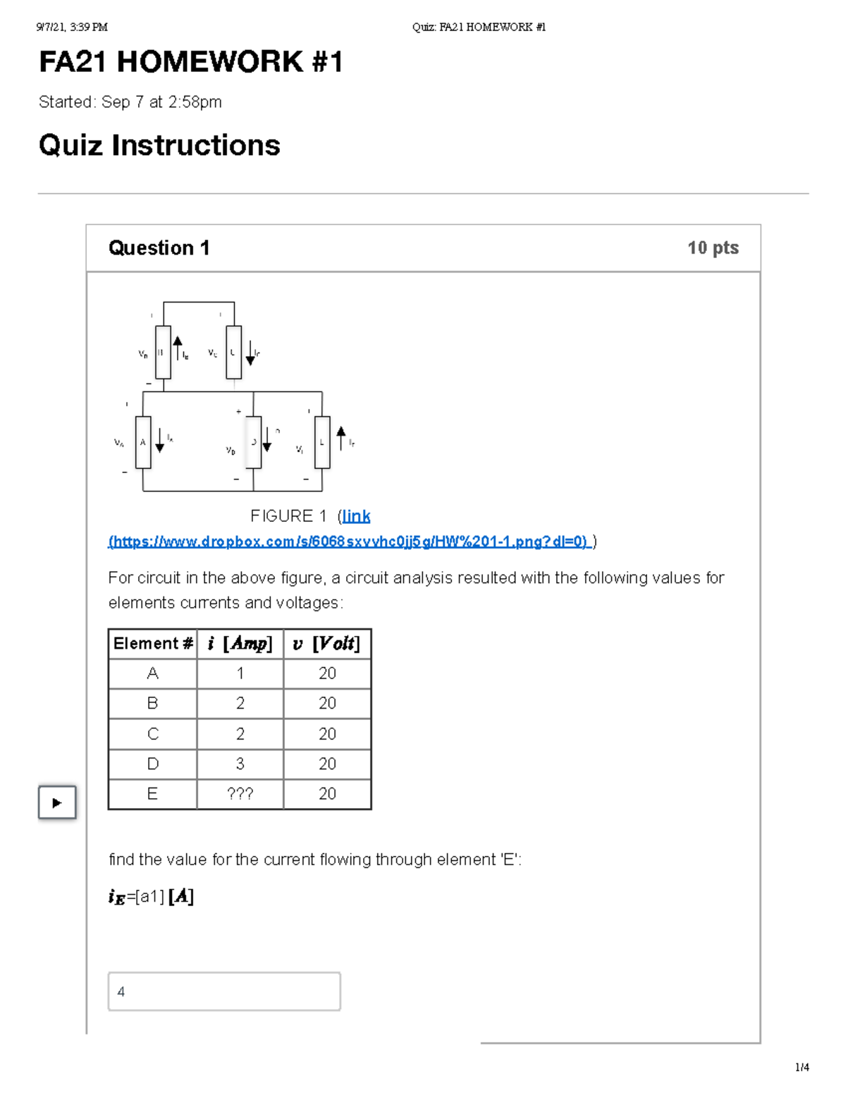 Electrical Material Part 1 - FA21 HOMEWORK Started: Sep 7 at 2:58pm ...