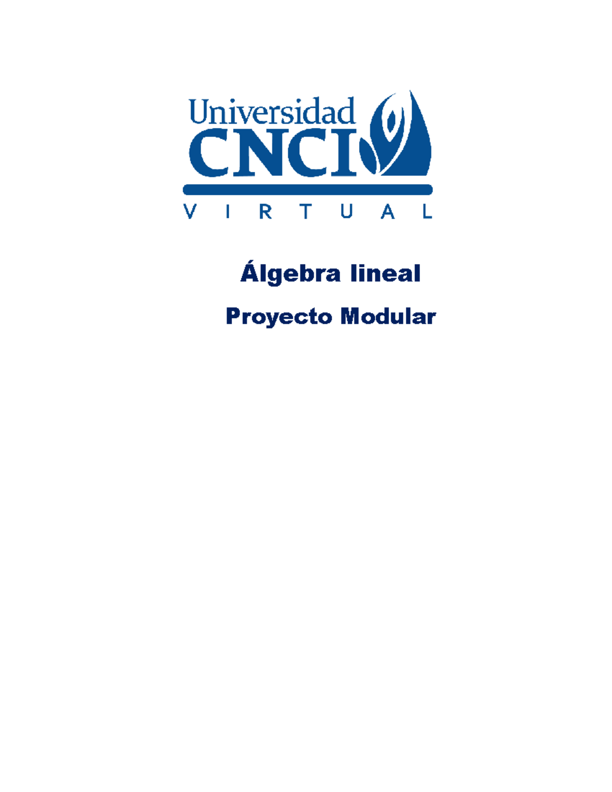 Proyecto Modular - Actividad CNCI, Actividad CNCI, , Actividad CNCI, Actividad CNCI, , Actividad ...