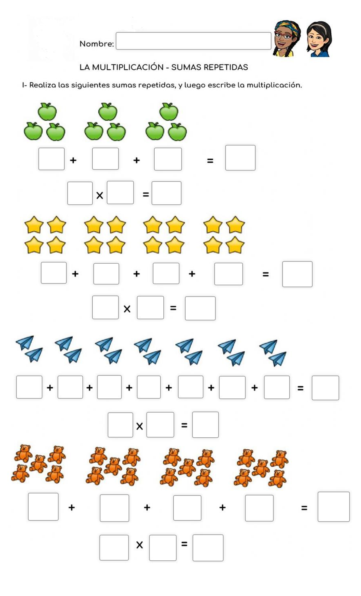 Sumas repetidas - matemática - Taller de Nivelación en Matemáticas ...