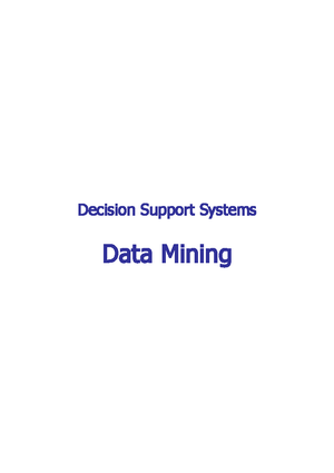 MCQ on Data mining - Data mining questions bank with answer 1. What is the median of the ...