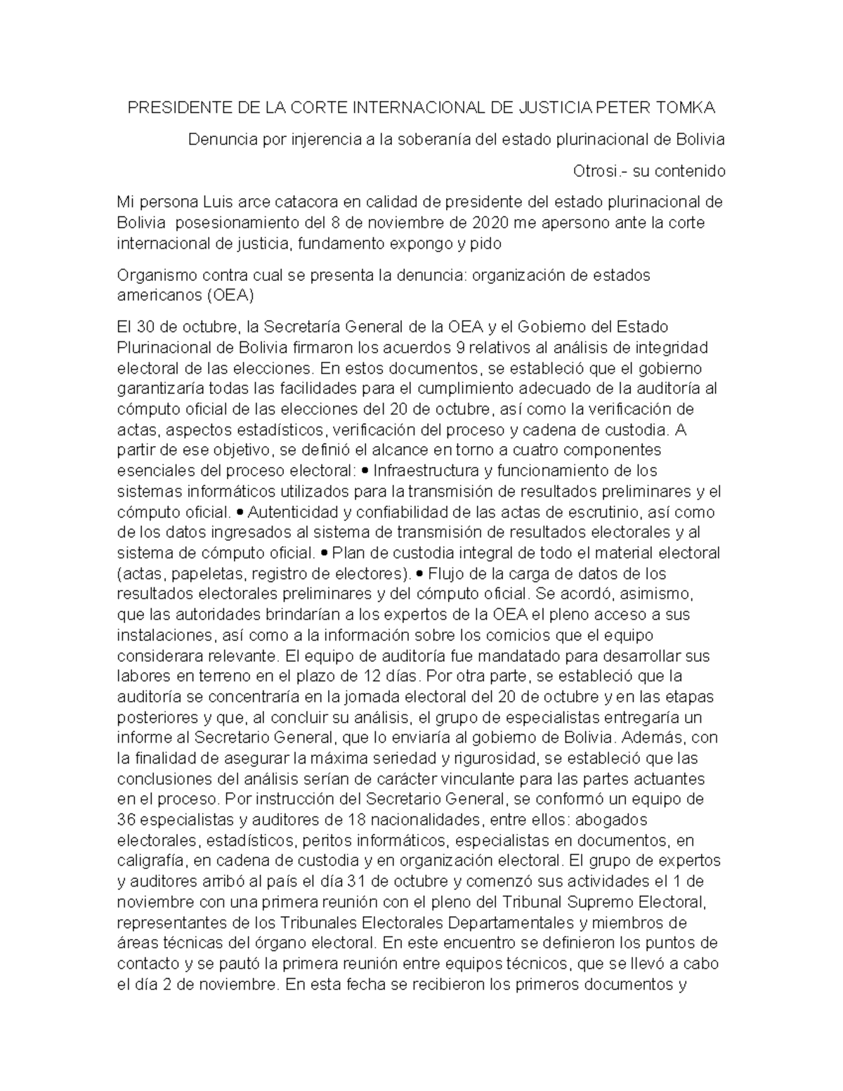 Presidente DE LA Corte Internacional DE Justicia Peter Tomka-1 ...