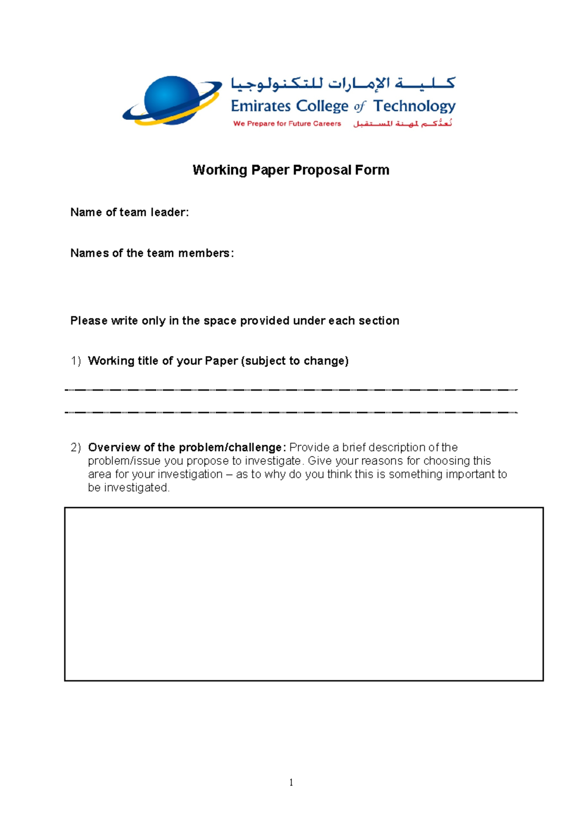 Graduation Project Proposl Form c80e1c13392677 cf978b6019db508f2e ...