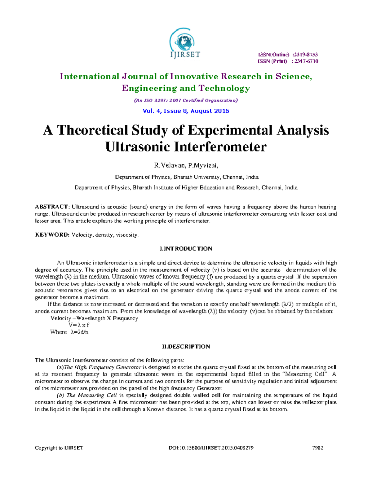 164A Physics paper - ISSN (Print) : 2347- International Journal of ...