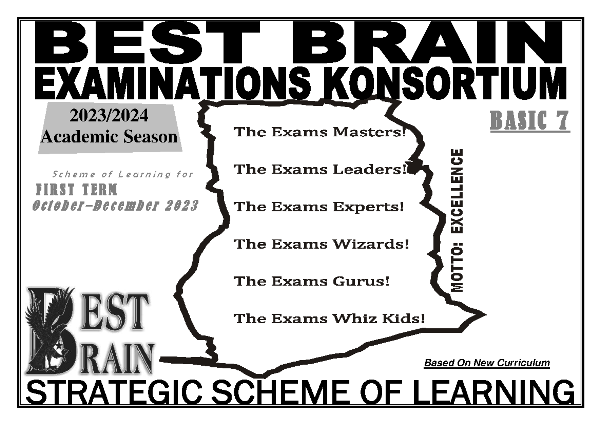 Basic 7- First TERM - MOTTO: EXCELLENCE BASIC 7 S c h e m e o f L e a r n i n g f o r F I R S T ...