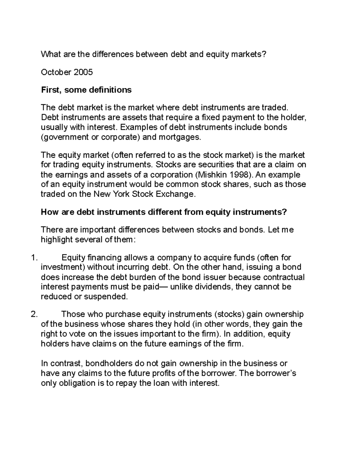 Debt instrument Debt instrument Debt instrument Debt instrument Debt ...